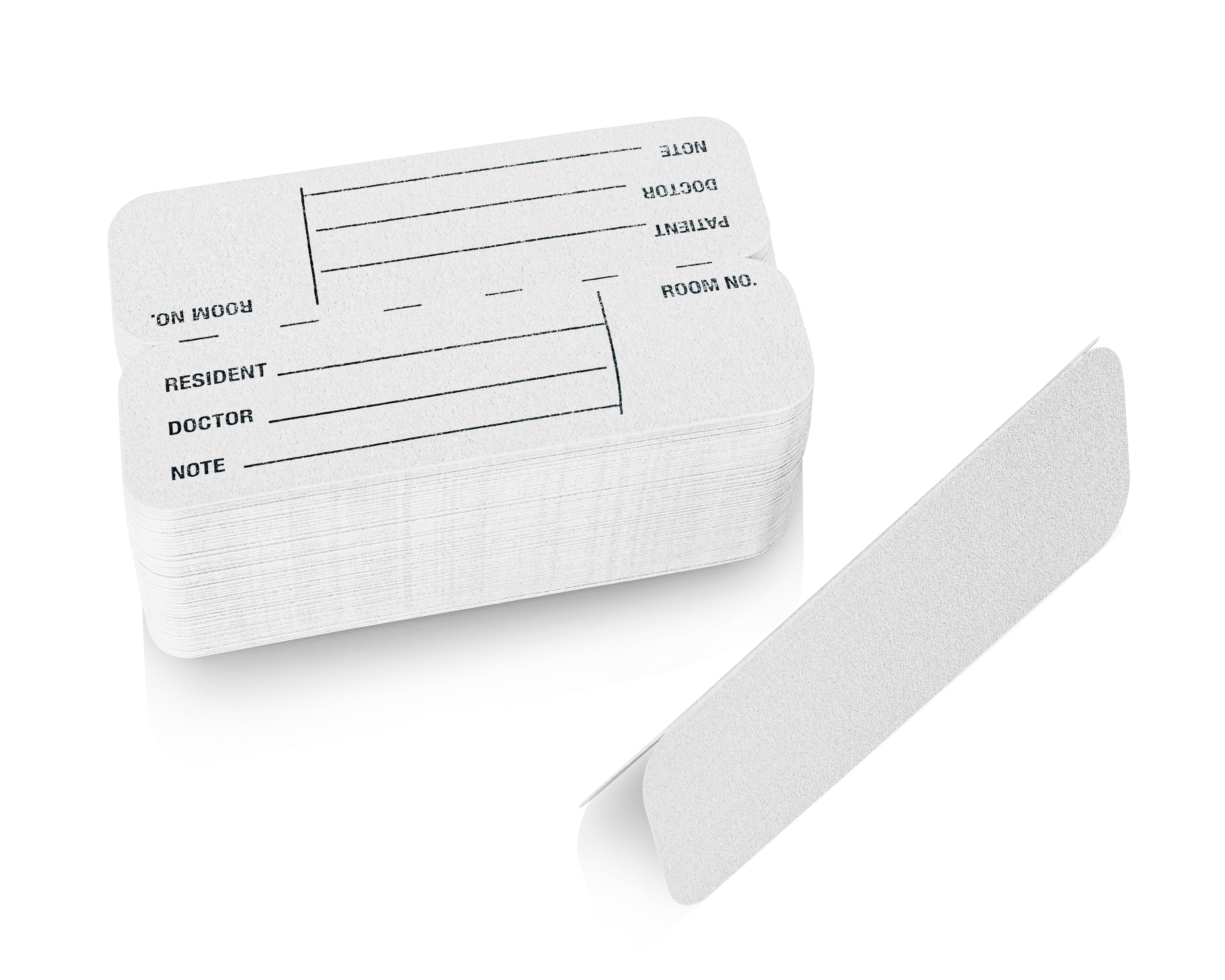 Carstens - White Patient / Doctor Preprinted ID Cards for 1.5 – 4” Ring ...