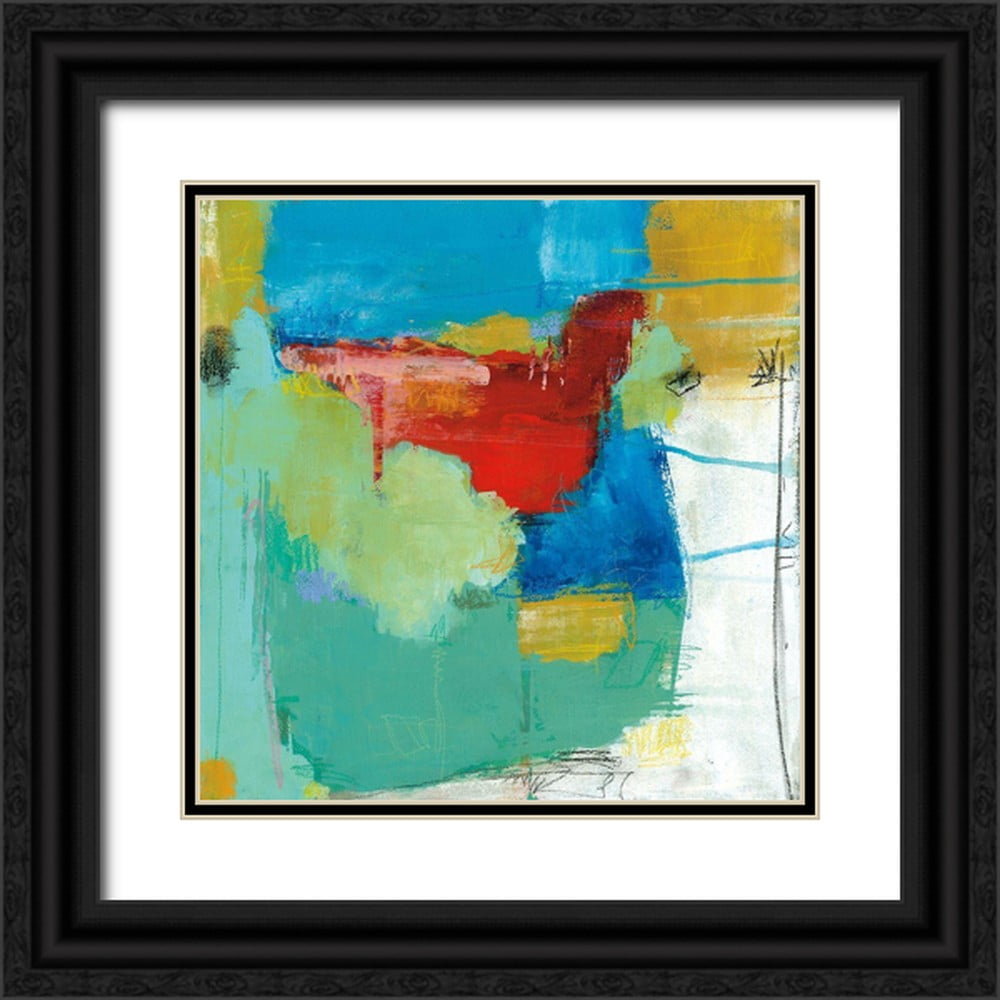 Carstensen, Amy Leigh 20x20 Black Ornate Wood Framed with Double ...