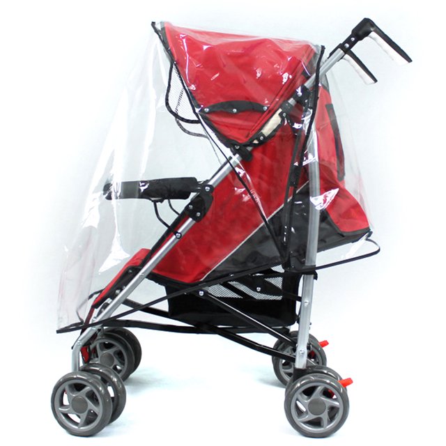 Cart Rain Cover Super Thick Windshield Stroller Raincoat Weatherproof ...