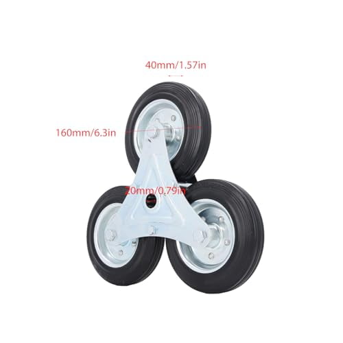 Cart Stair Climbing Wheels, 6 Inch 300LBS Load Capacity Heavy Duty ...