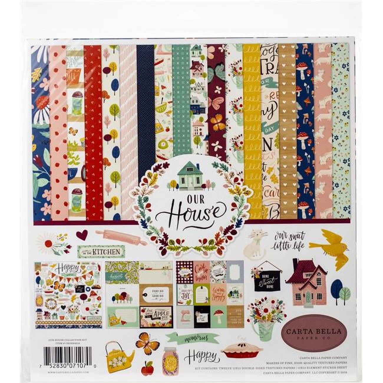 Carta Bella Collection Kit 12"X12"-Our House - Walmart.com