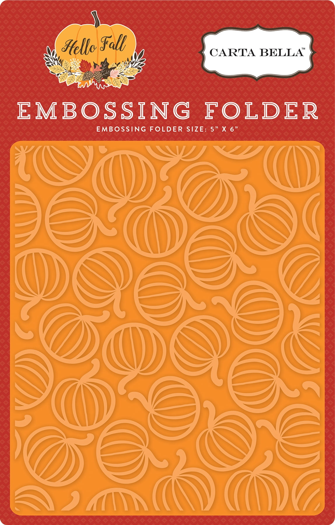 Echo Park Paper HF70032 5 x 5.875 in. Carta Bella Embossing Folder ...