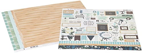 Carta Bella Paper Company Home Again Collection Kit paper, green, blue ...