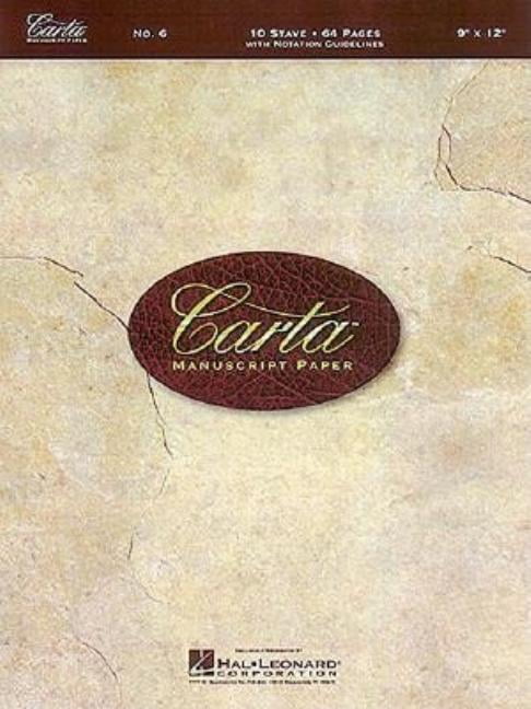 Carta Manuscript Paper No. 6 - Basic, (Spiral-Bound) - Walmart.com