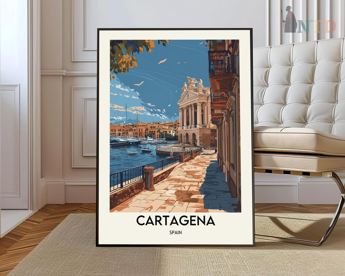 Cartagena Poster, Cartagenacartagena Print, Cartagena Photo, Cartagena ...
