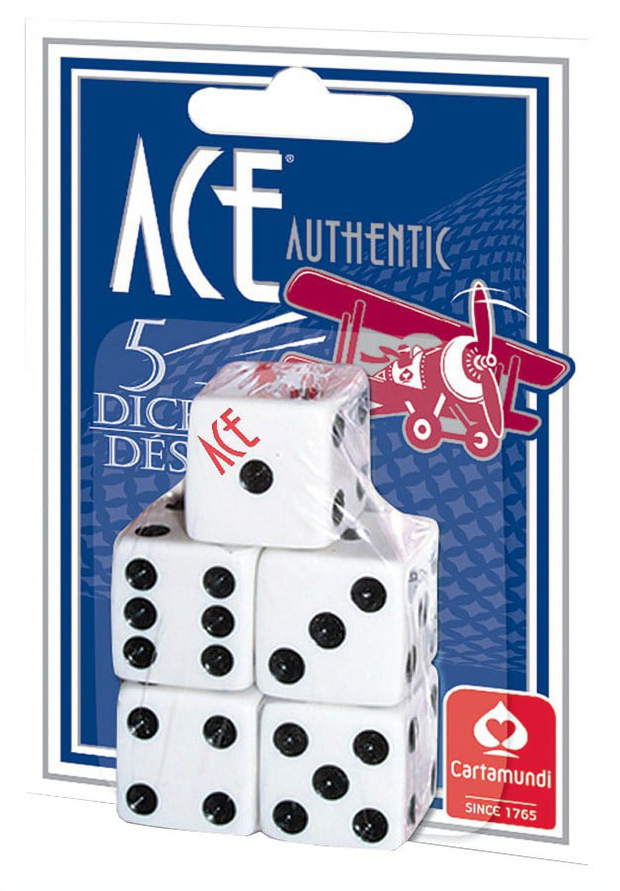 CartaMundi Ace Spot Dice 5 Count - Walmart.com