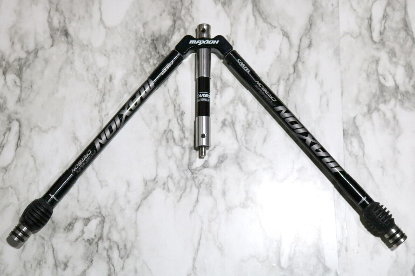 Cartel Archery 10" Maxiom Carbon Stabilizers & V-Bar Kit / Made in ...