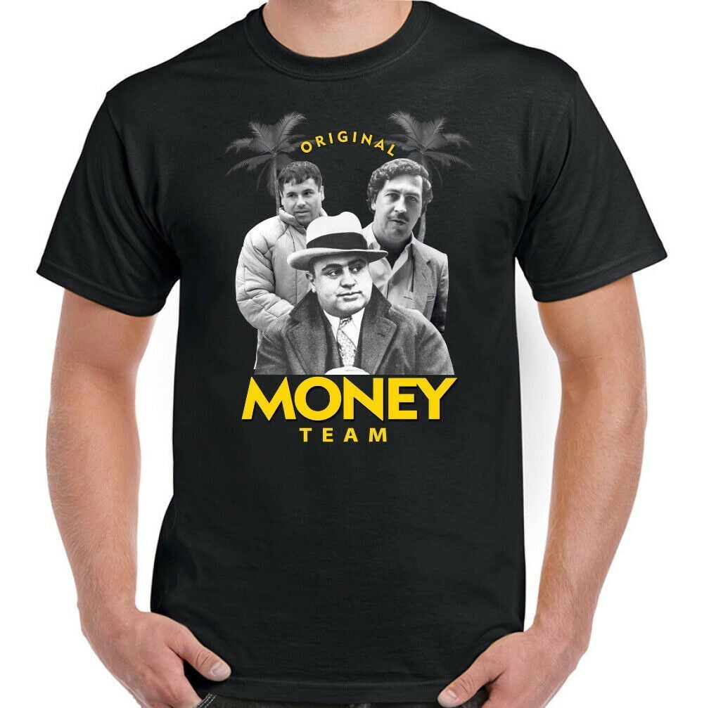 Cartel Era Legends Shirt - Notorious History Graphic Tee - Walmart.com