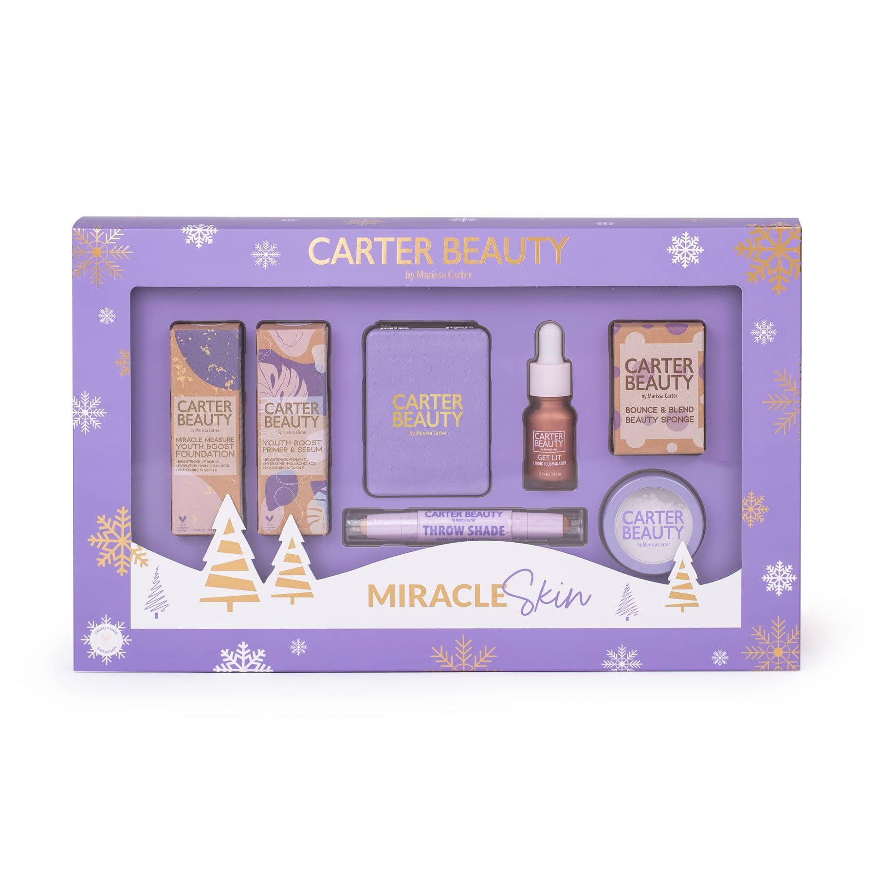 Carter Beauty Miracle Skin Set - Shortbread for Women 7 Pc EH6 ...