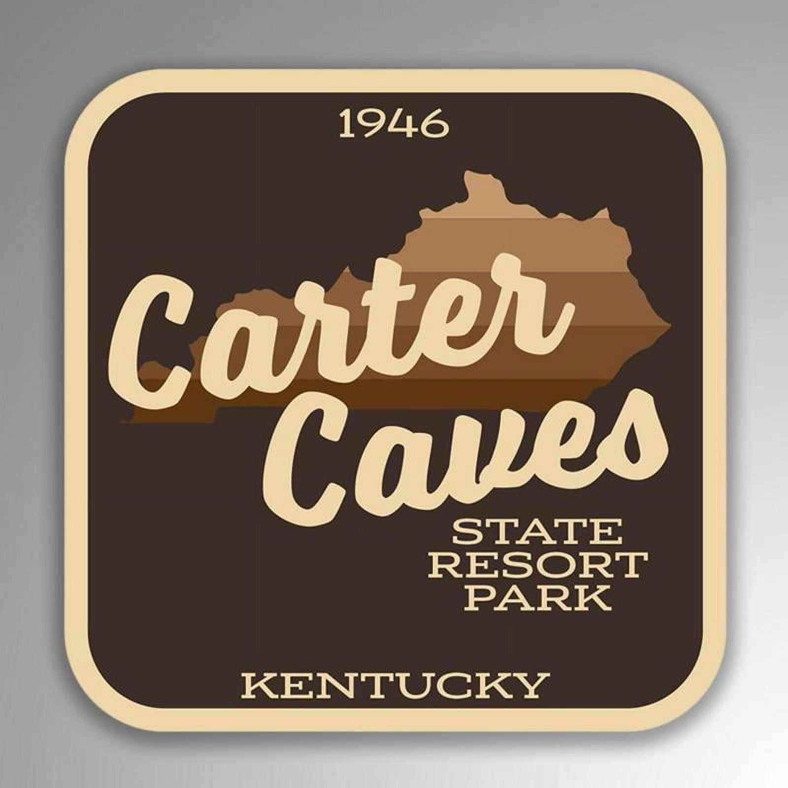 Carter Caves State Resort Park Decal Sticker | 4-Inches By 4-Inches ...