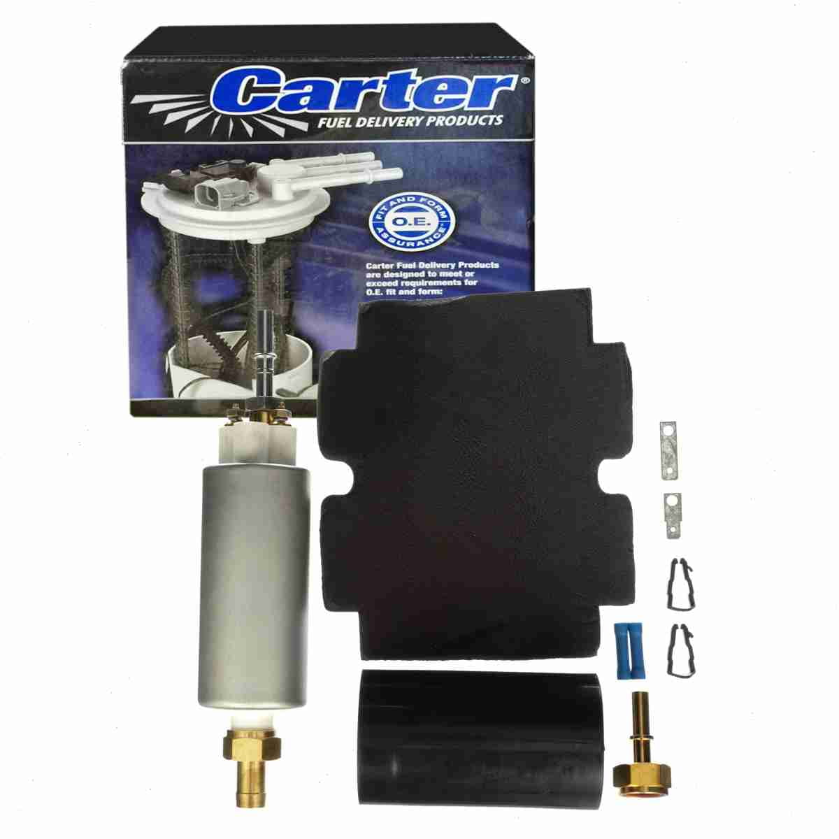 Carter In-Line Electric Fuel Pump compatible with Ford LTD 3.8L 5.0L V6 ...