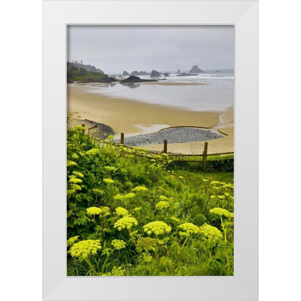 Carter, Jean 11x14 White Modern Wood Framed Museum Art Print Titled ...