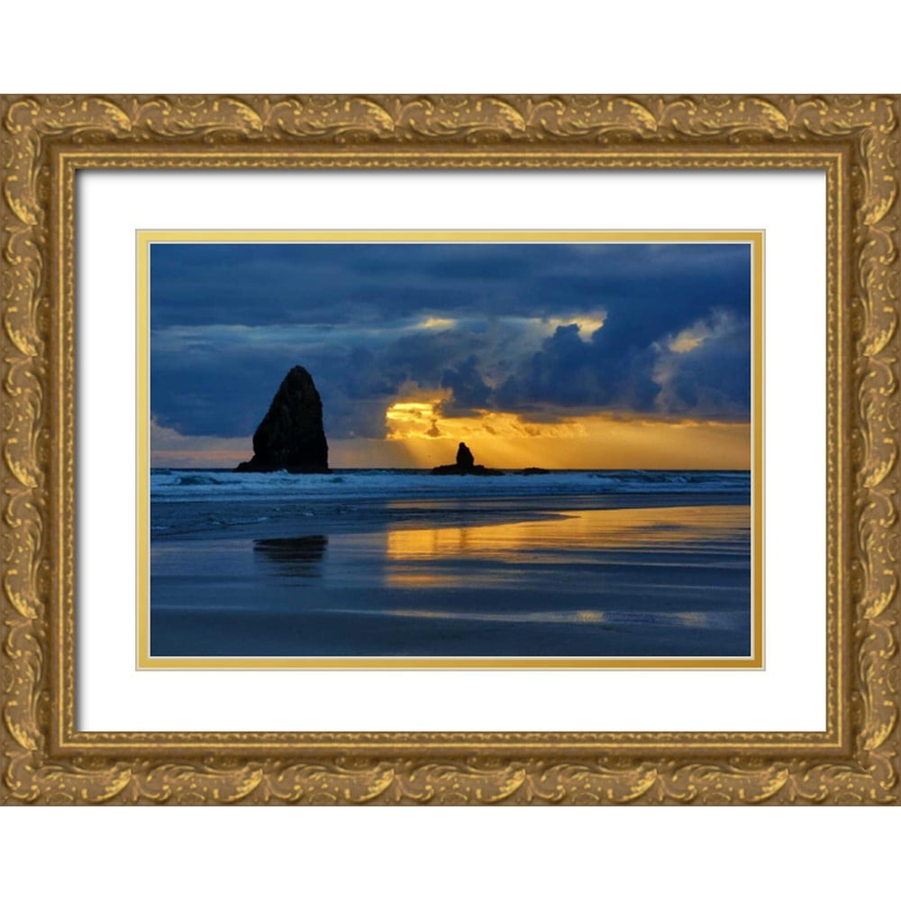 Carter, Jean 18x14 Gold Ornate Wood Framed with Double Matting Museum ...