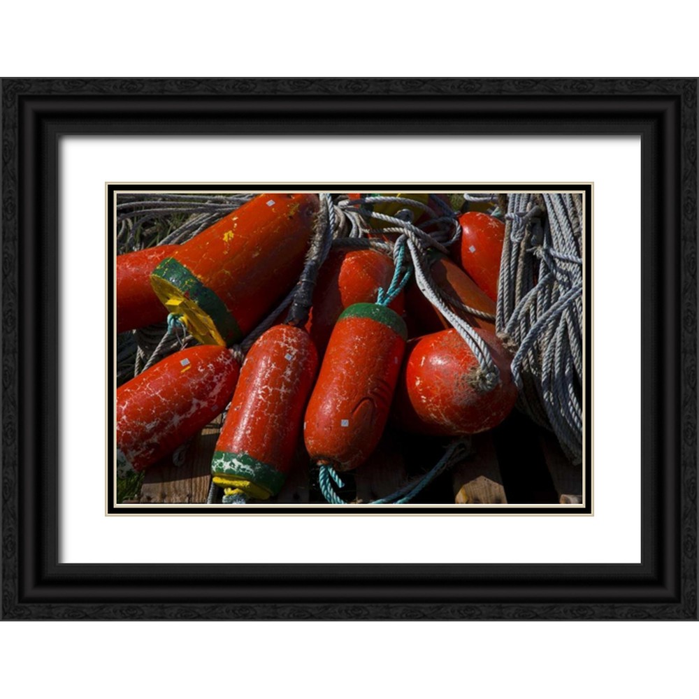 Carter, Jean 24x17 Black Ornate Wood Framed with Double Matting Museum ...