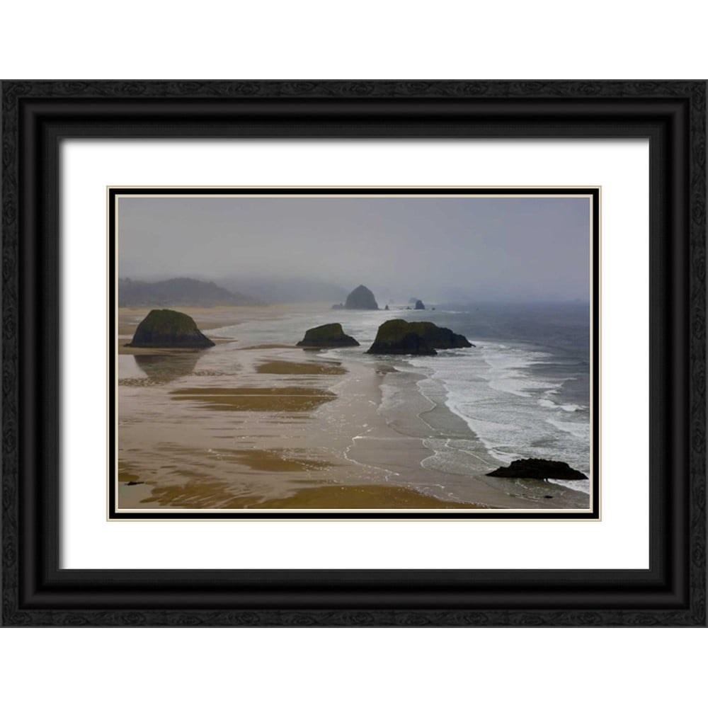 Carter, Jean 32x23 Black Ornate Wood Framed with Double Matting Museum ...