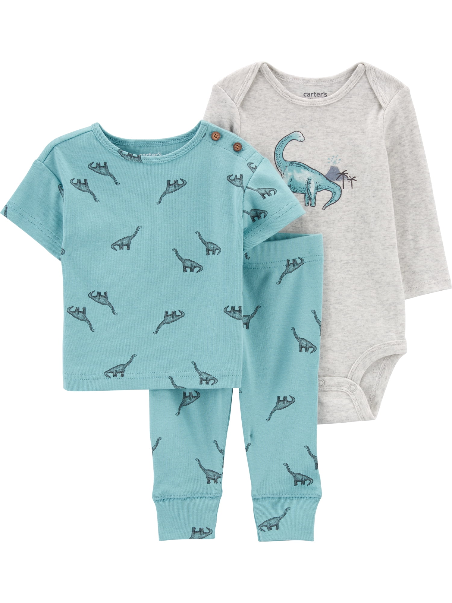 Carter's Child of Mine Baby Boy Outfit Set, 3-Piece, Sizes 0/3-24 Months - Walmart.com