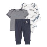 Carter's Child of Mine Baby Boy Outfit Set, 3-Piece, Sizes 0/3-24 ...