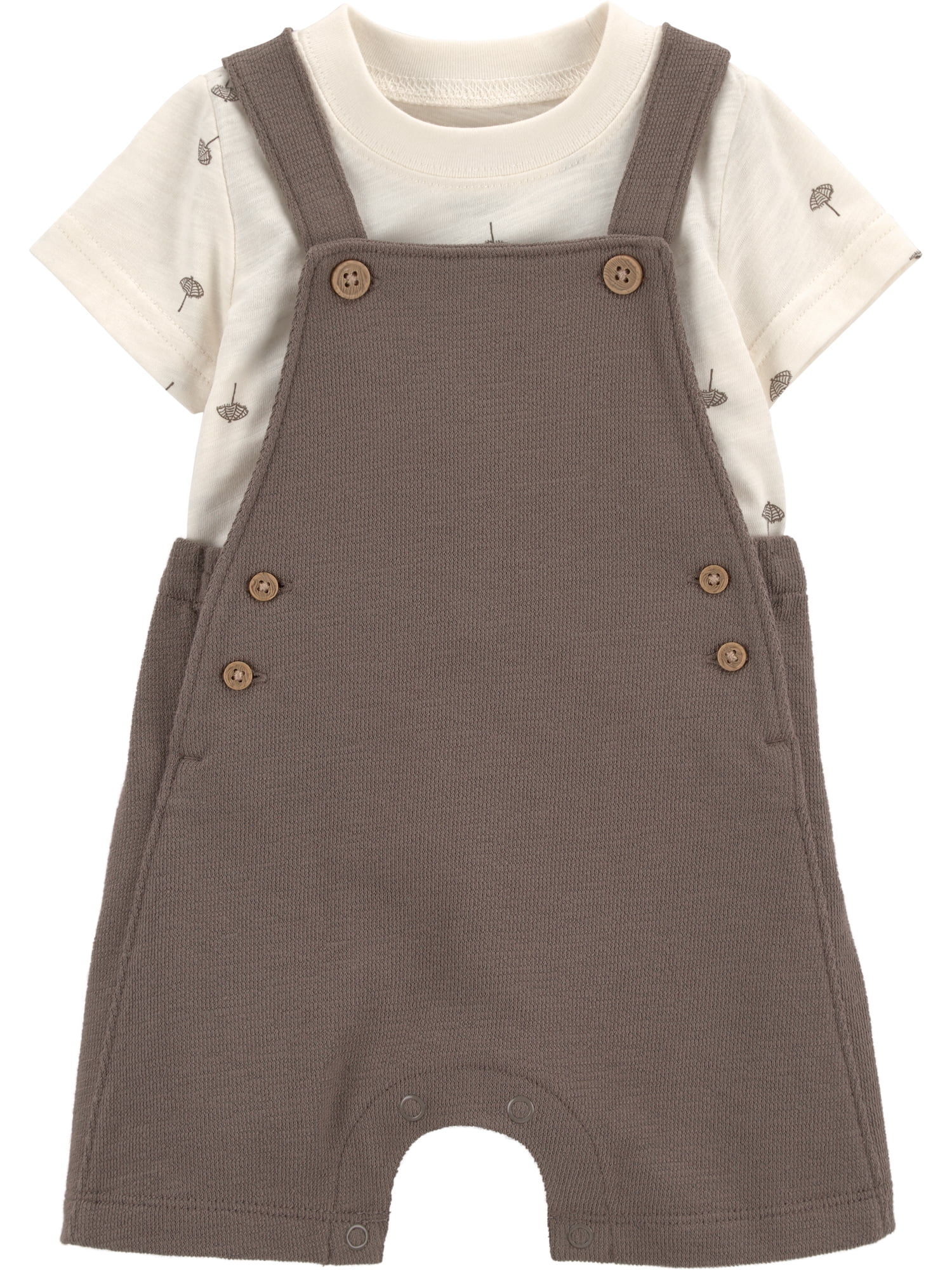 Carter's Child of Mine Baby Boy Overall Set, 2-Piece, Sizes 0/3-24 ...