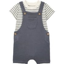 Carter's Child of Mine Boy's Breathable Cotton Overall, Size 3–6 Months - Walmart.com