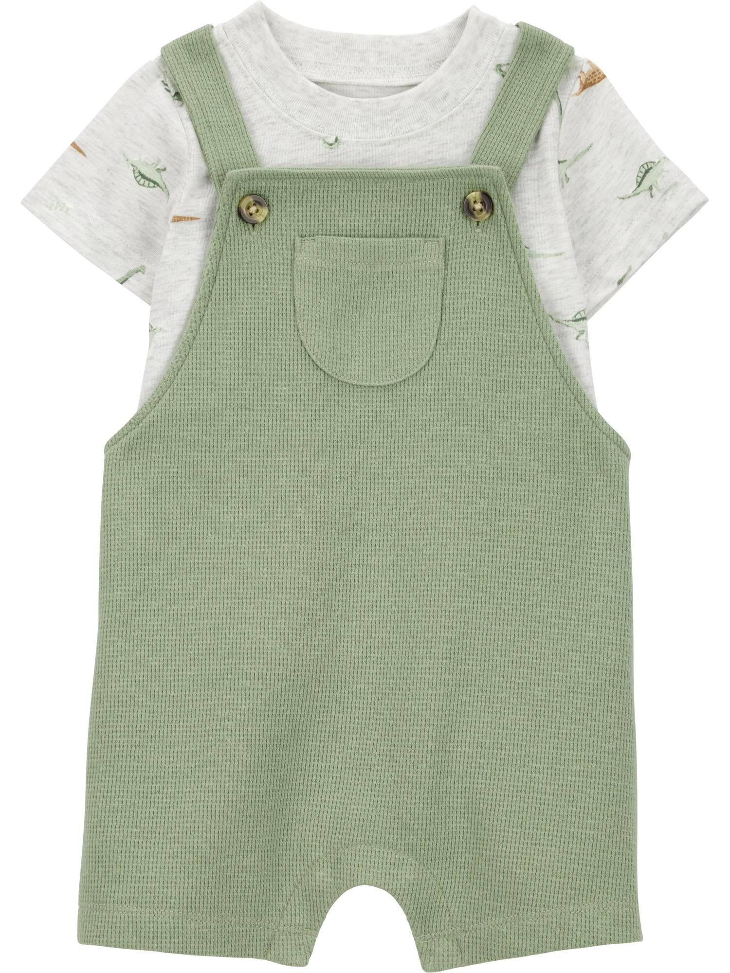 Carter's Child of Mine Baby Boy Overalls, 2-Piece, Sizes 0/3-24 Months ...