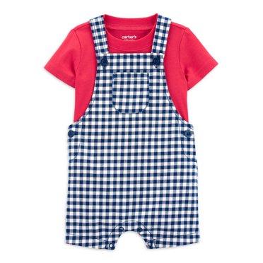 Carter's Child of Mine Baby Boy Overalls, 2-Piece, Sizes 0/3-24 Months - Walmart.com