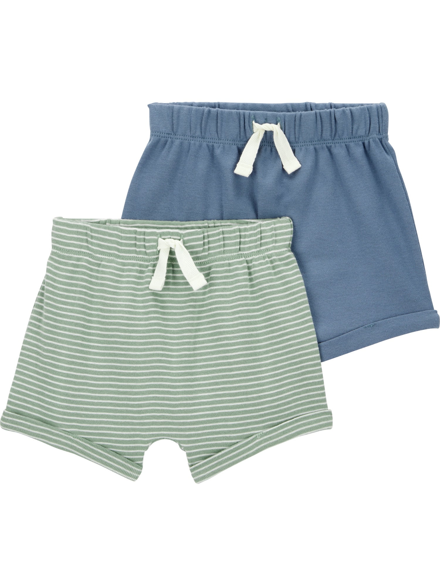 Carter's Child of Mine Baby Boy Shorts, 2-Pack, Sizes Newborn-18 Months ...