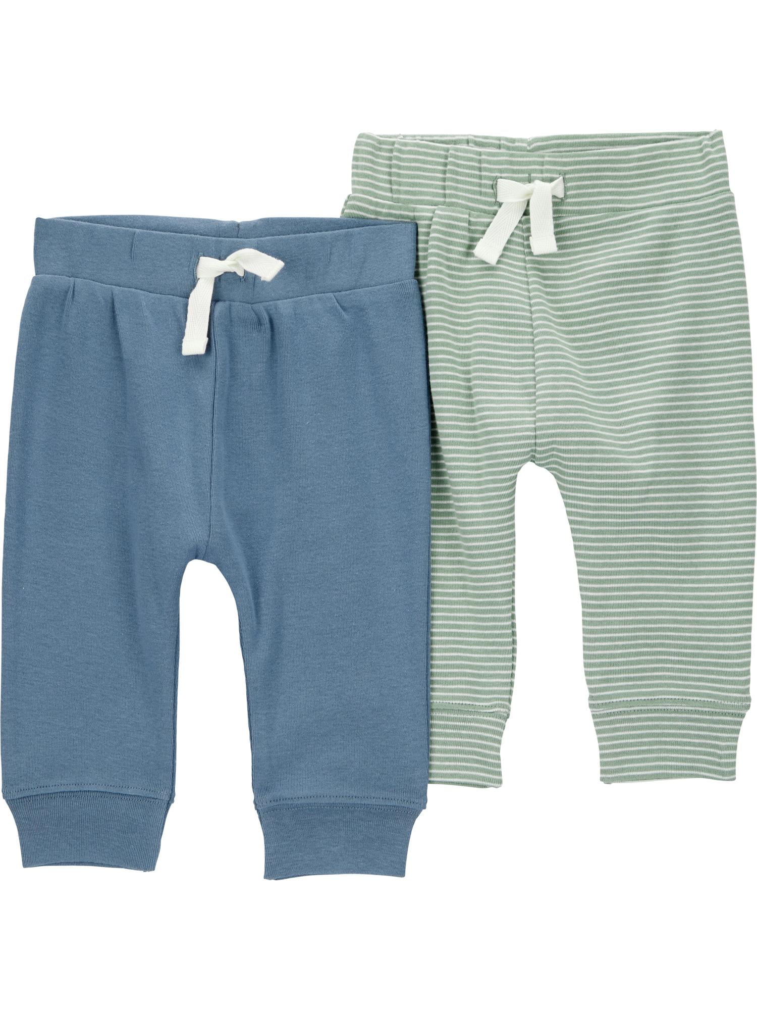 Carter's Child of Mine Baby Boy Pants, 2-Pack, Sizes Preemie-18 Months ...