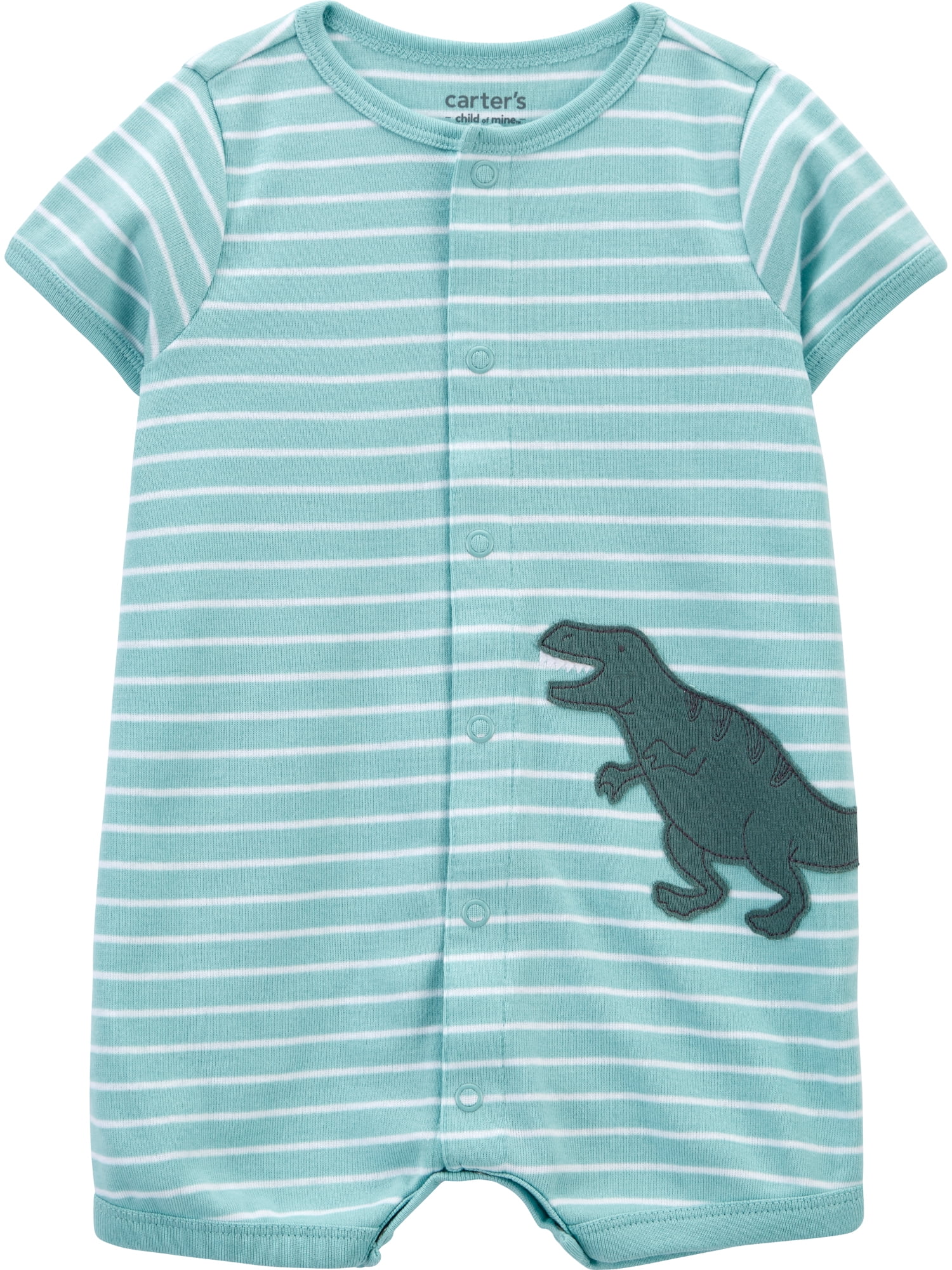 Carter's Child of Mine Baby Boy Romper, One-Piece, Sizes 0/3-24 Months ...