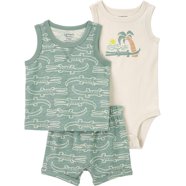 Carter's Child of Mine Baby Boy Cardigan Outfit Set, 3-Piece, Sizes Preemie-24 Months - Walmart.com