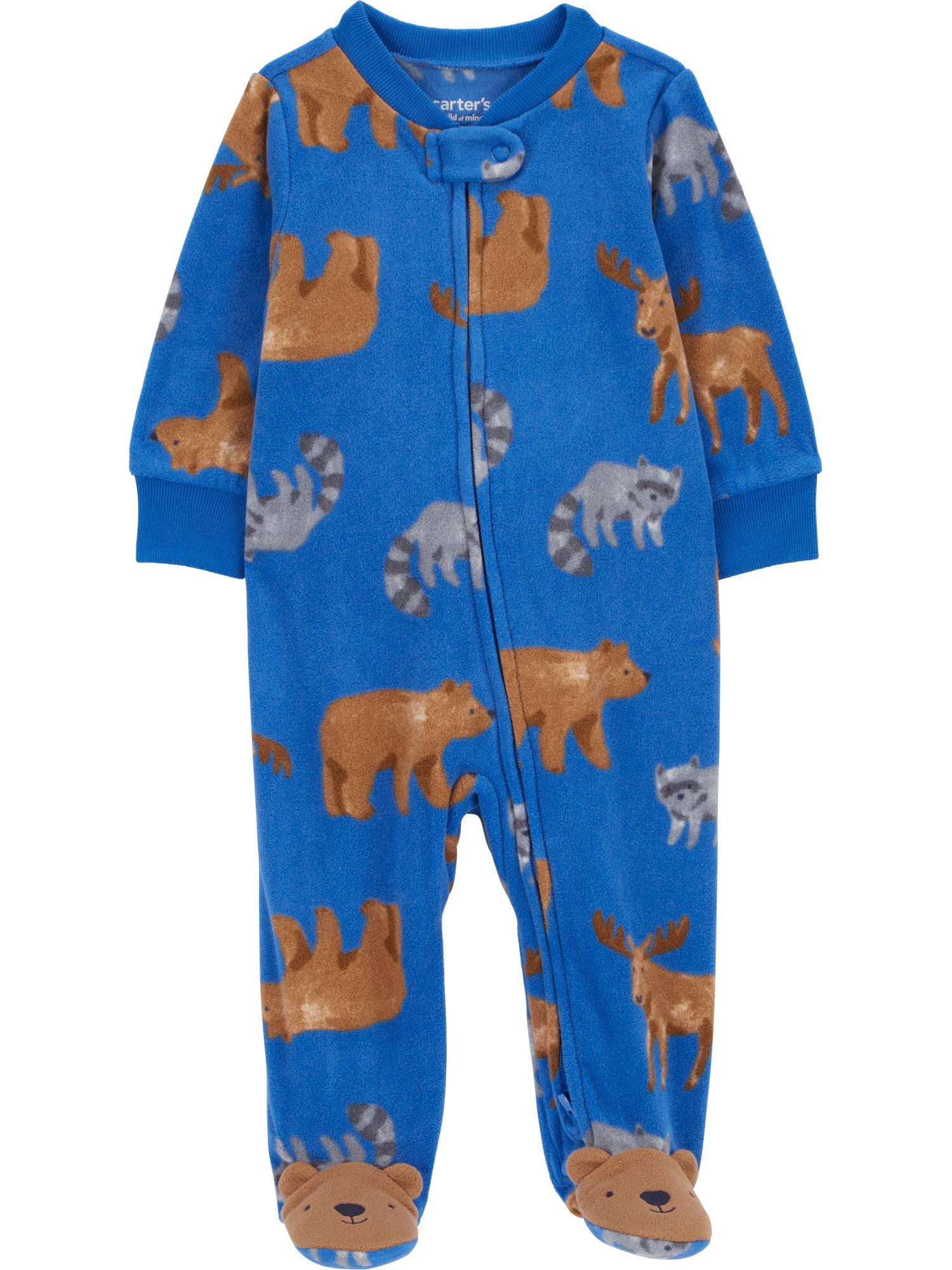 Carter's Child of Mine Baby Boy Sleep N Play, One-Piece, Sizes Preemie ...