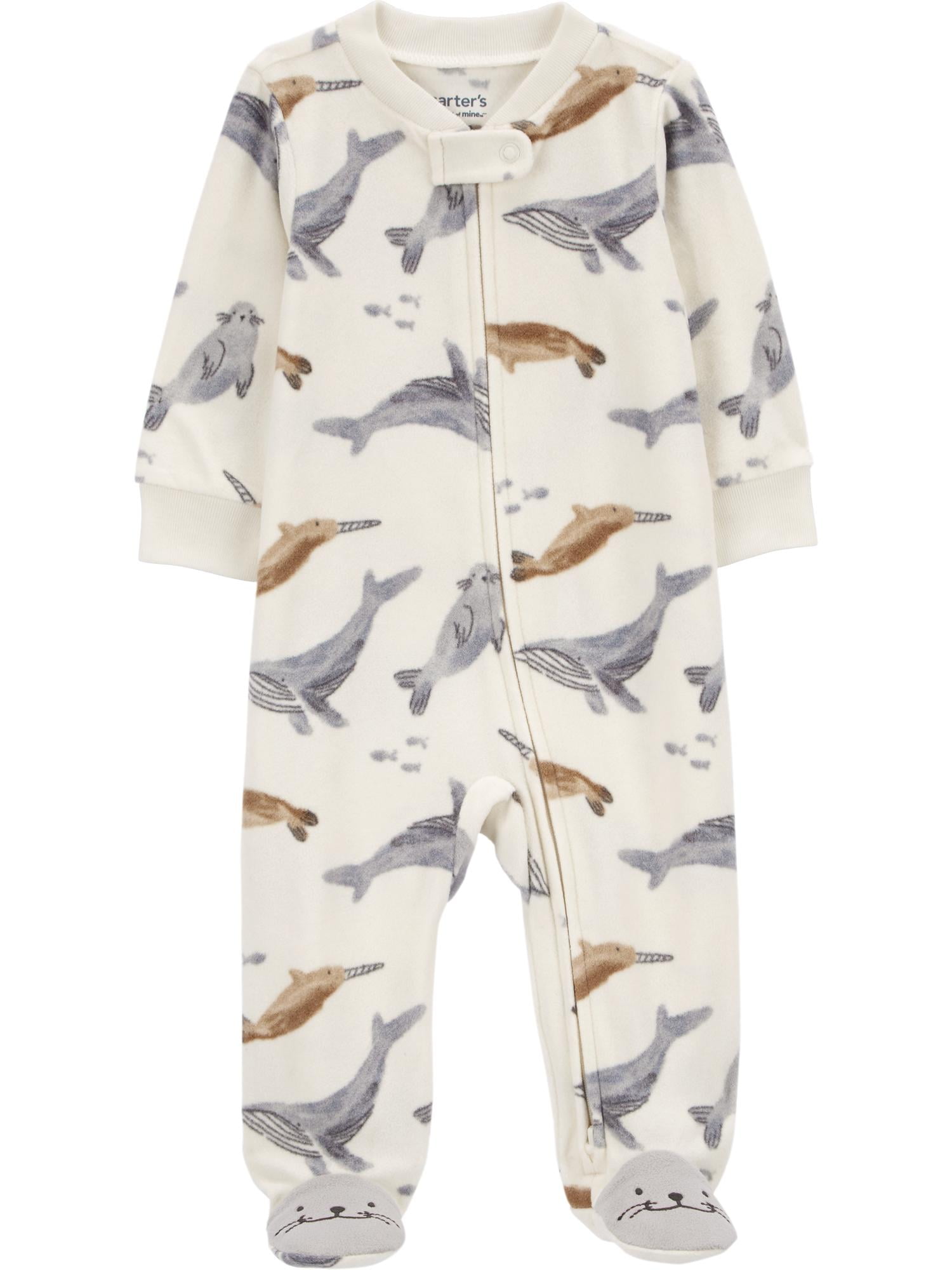 Carter's Child of Mine Baby Boy Sleep N Play, One-Piece, Sizes Preemie ...