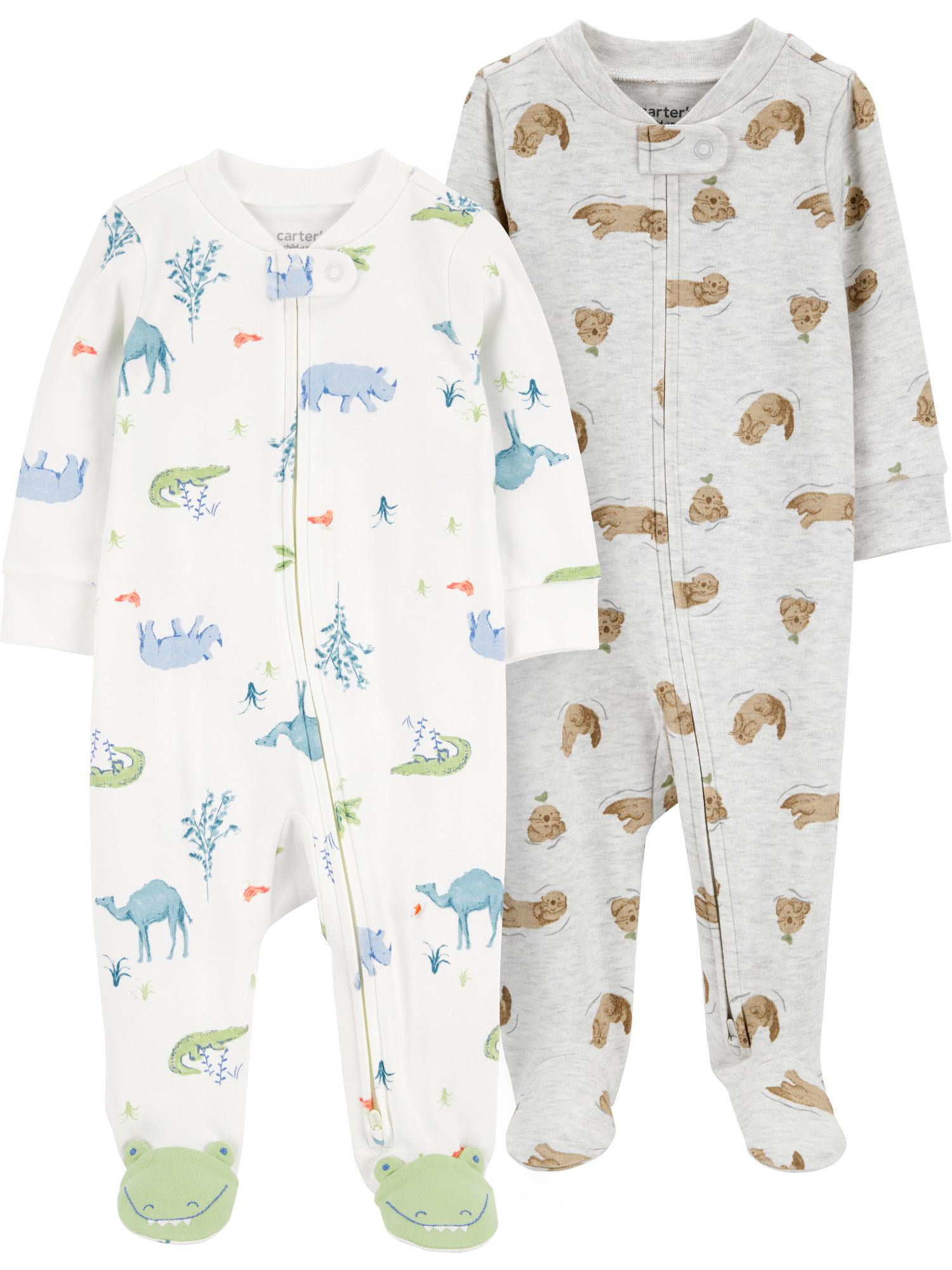 Carter's Child of Mine Baby Boy Sleep 'n Play, 2-Pack, Sizes Preemie-6/ ...