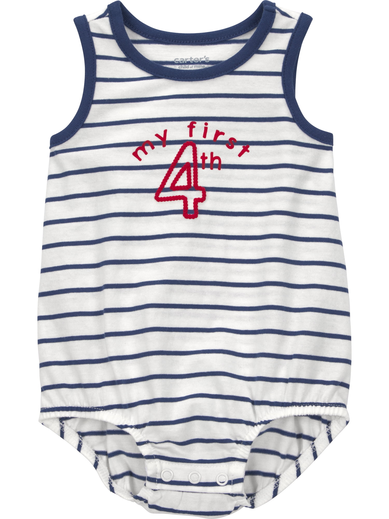 Carter's Child of Mine Patriotic Baby Bubble Bodysuit, Sizes 0/3-24 ...
