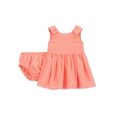 Carter's Child of Mine Baby Girl Dress Set, 3-Piece, Sizes 0/3-24 Months - Walmart.com
