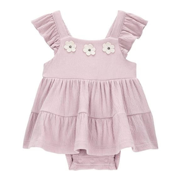 Carter's Child of Mine Baby Girl ComfySoft Dress Set, 2-Piece Sizes ...