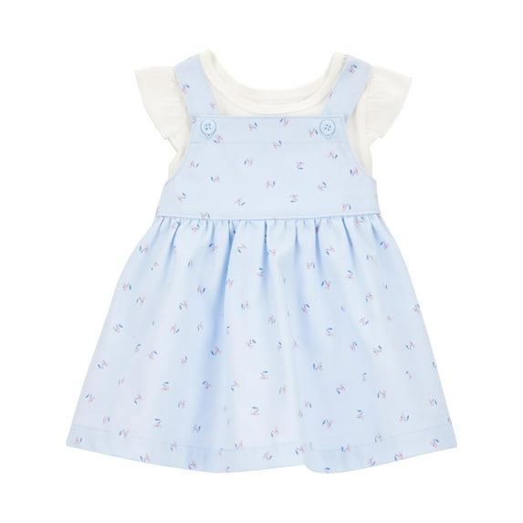 Carter's Child of Mine Baby Girl Dress Set, 2-Piece, Sizes 0/3-24 Months - Walmart.com
