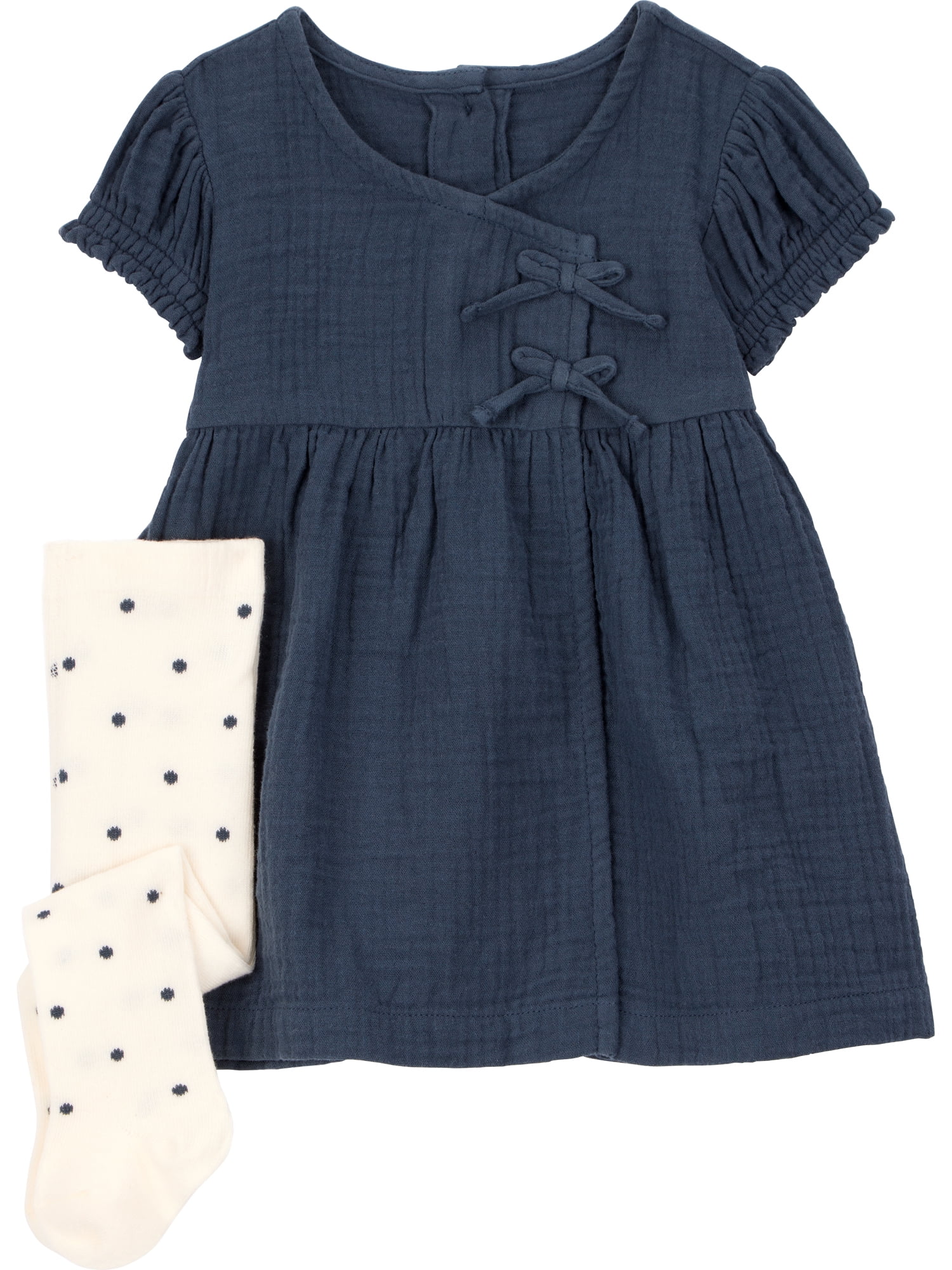 Carter's Child of Mine Baby Girl Dress Set, 2-Piece, Sizes 0/3-24 ...