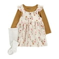 Carter's Child of Mine Baby Girl Dress Set, 3-Piece, Sizes 0/3-24 Months - Walmart.com