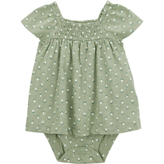 Carter's Child of Mine Baby Girl Dress, Sizes 0/3-24 Months - Walmart.com