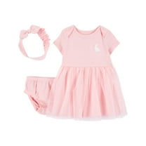 Carter's Child of Mine Baby Girl Dress Set, 3-Piece, Sizes Newborn-24 Months - Walmart.com