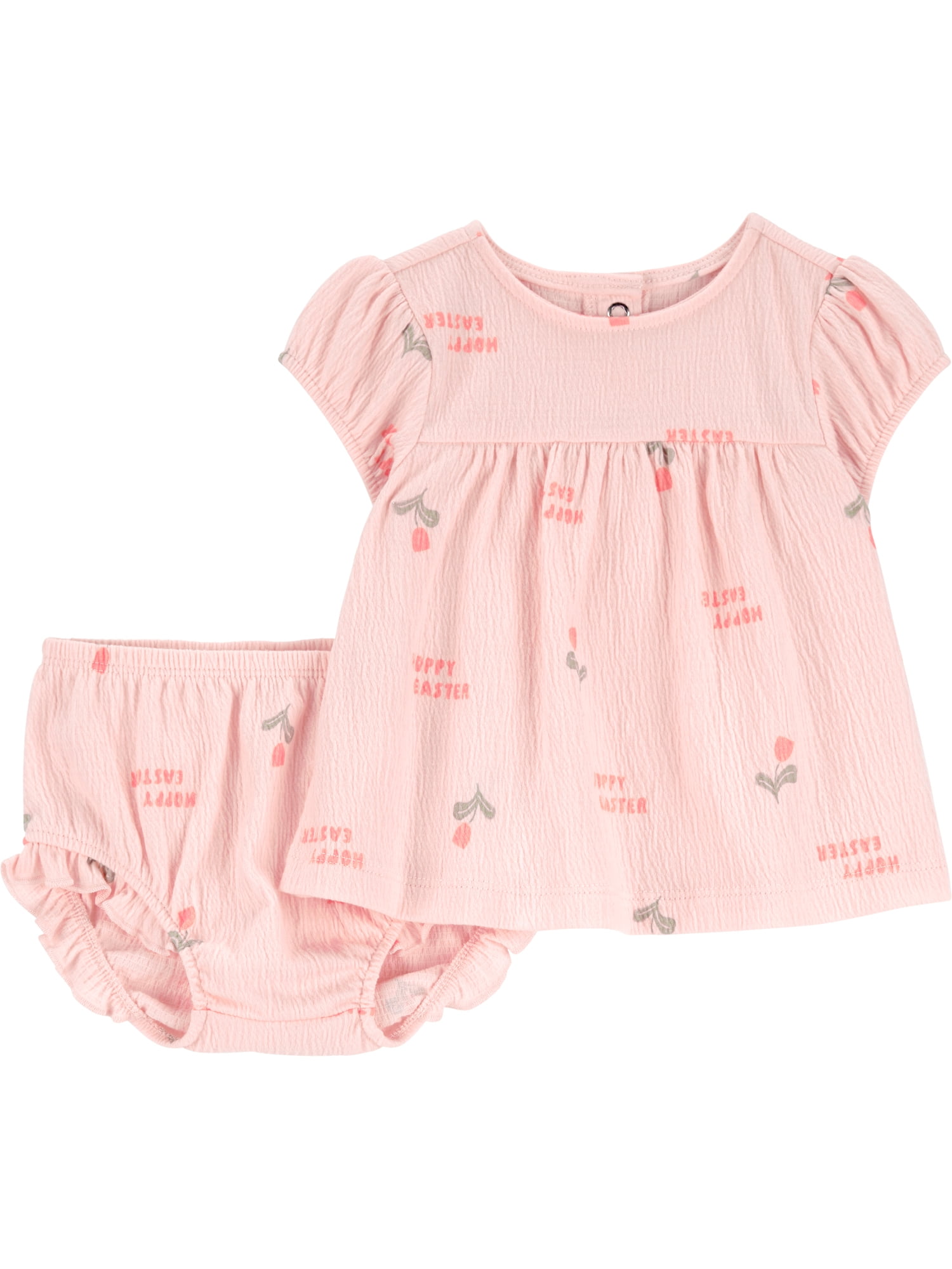 Carter's Child of Mine Baby Girl Easter Outfit Set, 2-Piece, Sizes 0/3 ...