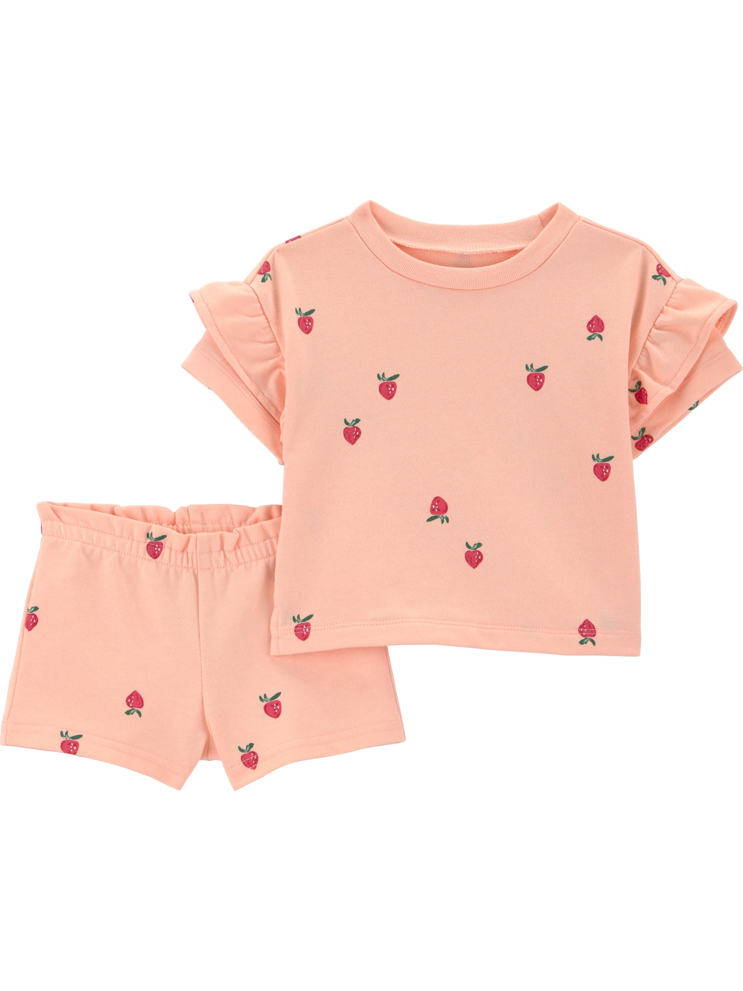 Carter's Child of Mine Baby Girl Outfit Set, 2-Piece, Sizes 0/3-24 ...