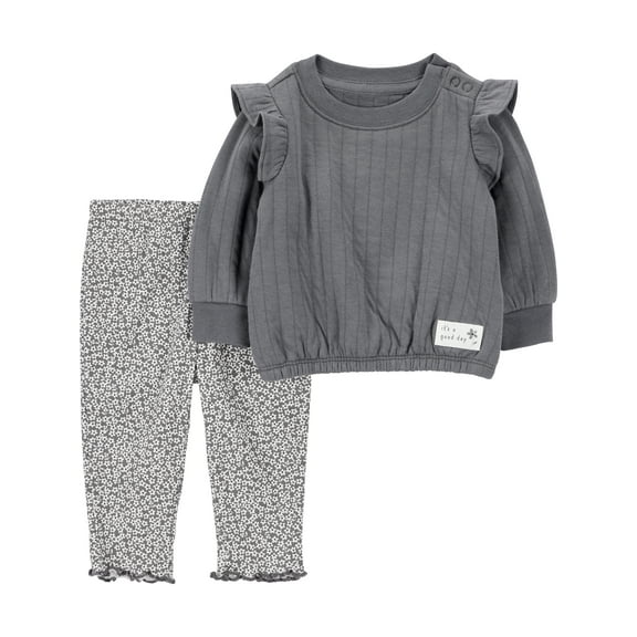 Carter's Child of Mine Baby ComfySoft Outfit Set, 2-Piece Sizes Preemie ...