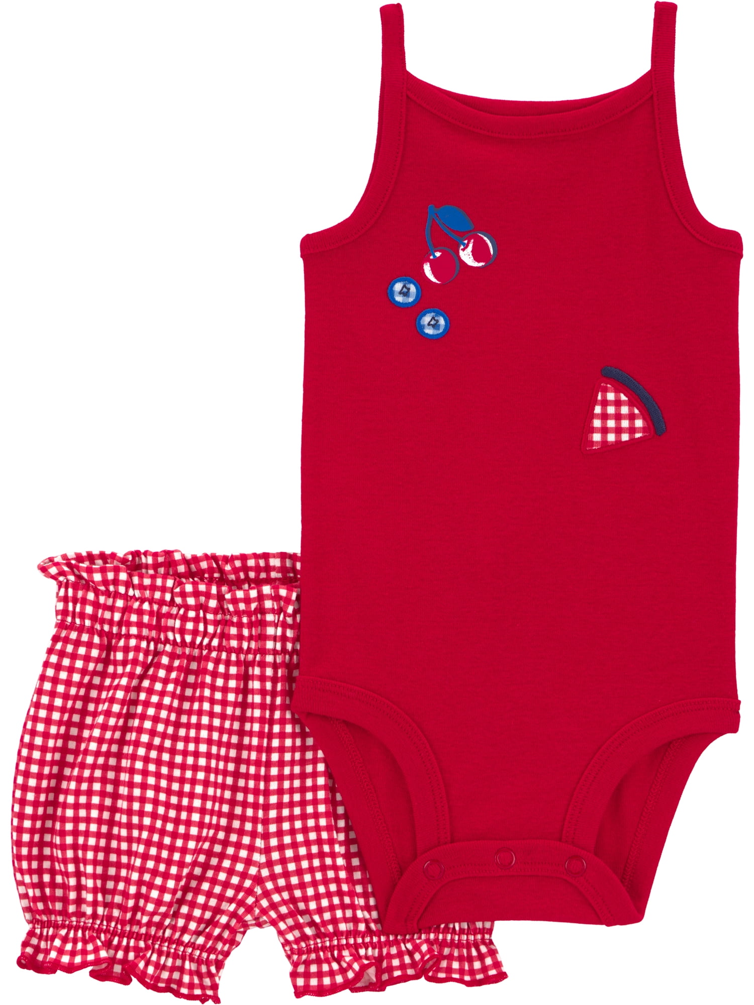 Carter's Child of Mine Baby Girl Patriotic Outfit Set, 2-Piece, Sizes ...