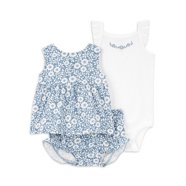 Carter's Child of Mine Baby Girl Dress, One-Piece, Sizes 0/3-12 Months - Walmart.com
