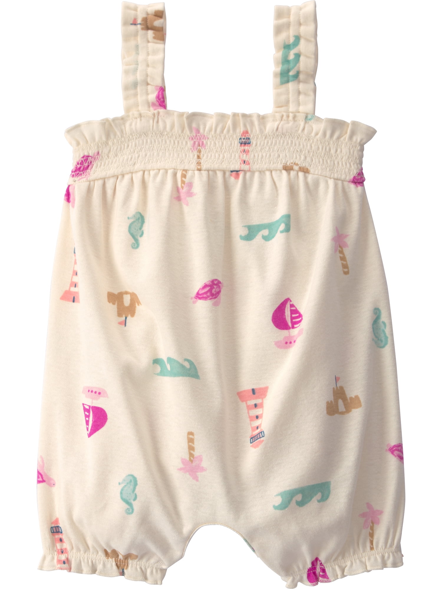 Carter's Child of Mine Baby Girl Romper, One-Piece, Sizes 0/3-24 Months ...
