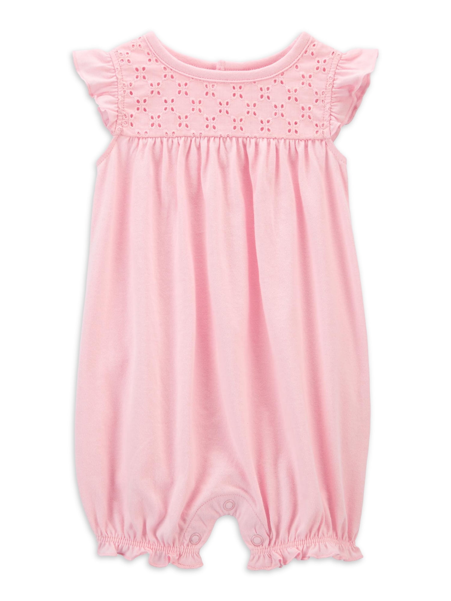 Carter's Child of Mine Baby Girl Romper, One-Piece, Sizes 0/3-24 Months ...
