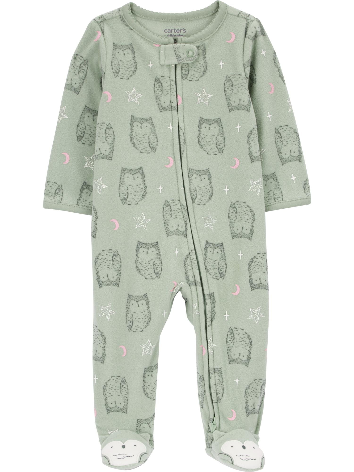 Carter's Child of Mine Baby Girl Sleep N Play, One-Piece, Sizes Preemie ...