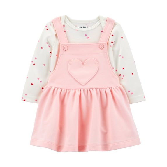 Carter's Child of Mine Baby Girl Valentine's Dress Set, 2-Piece, Sizes ...