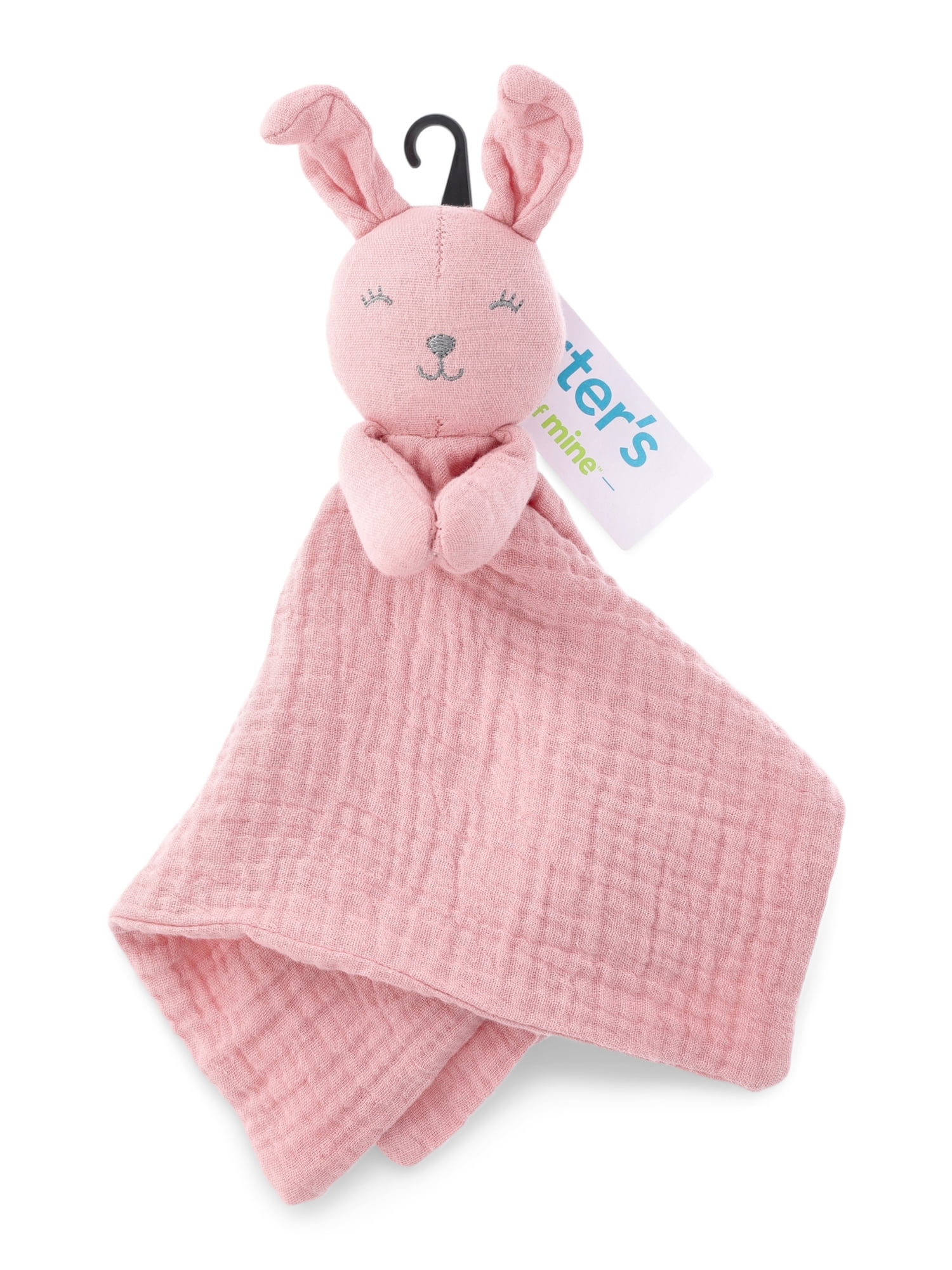 Carters Bunny Lovey - Soft 100% Cotton Blanket Toy - Walmart.com